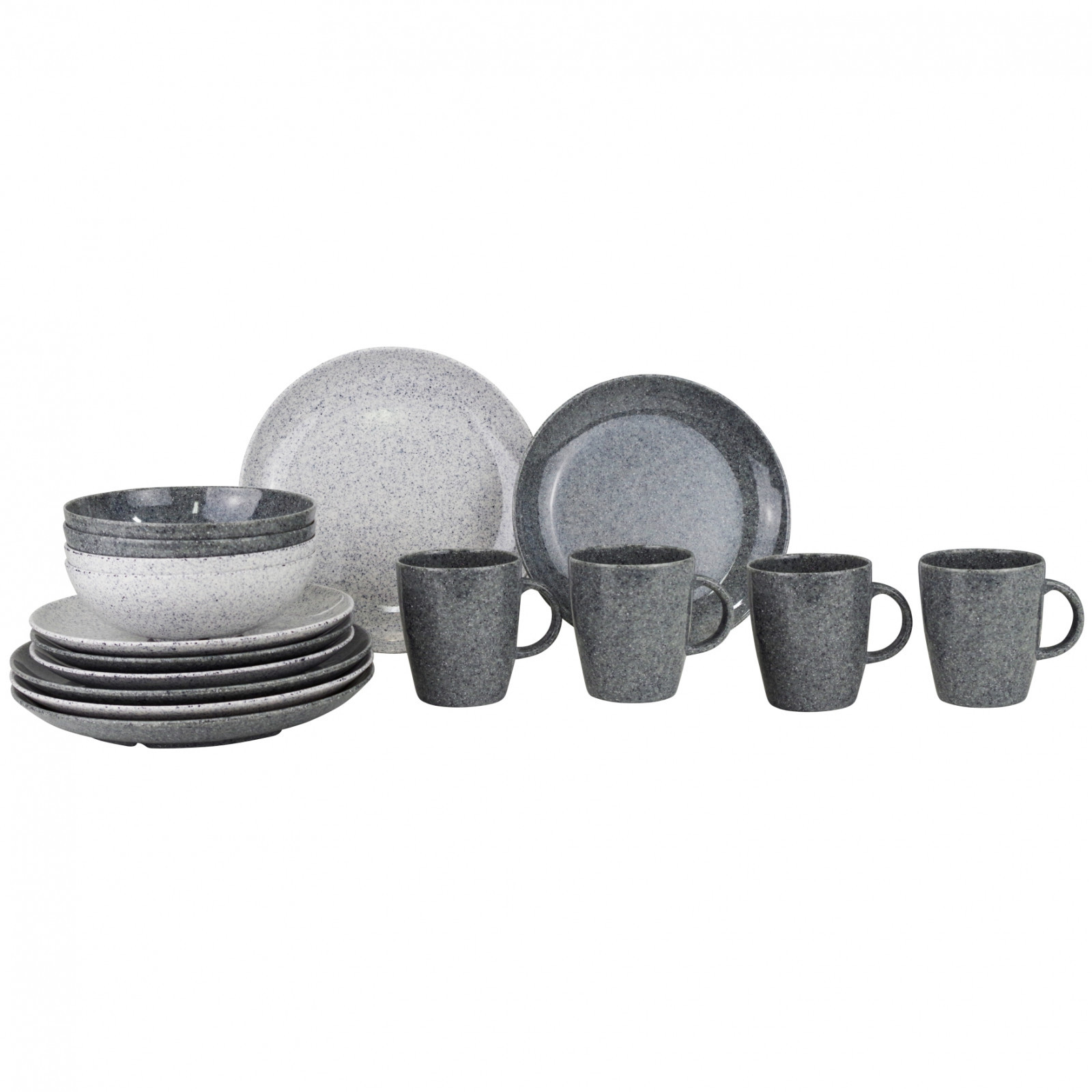 Set posuđa Gimex Solid Line Granite 16 pcs | 4camping.hr