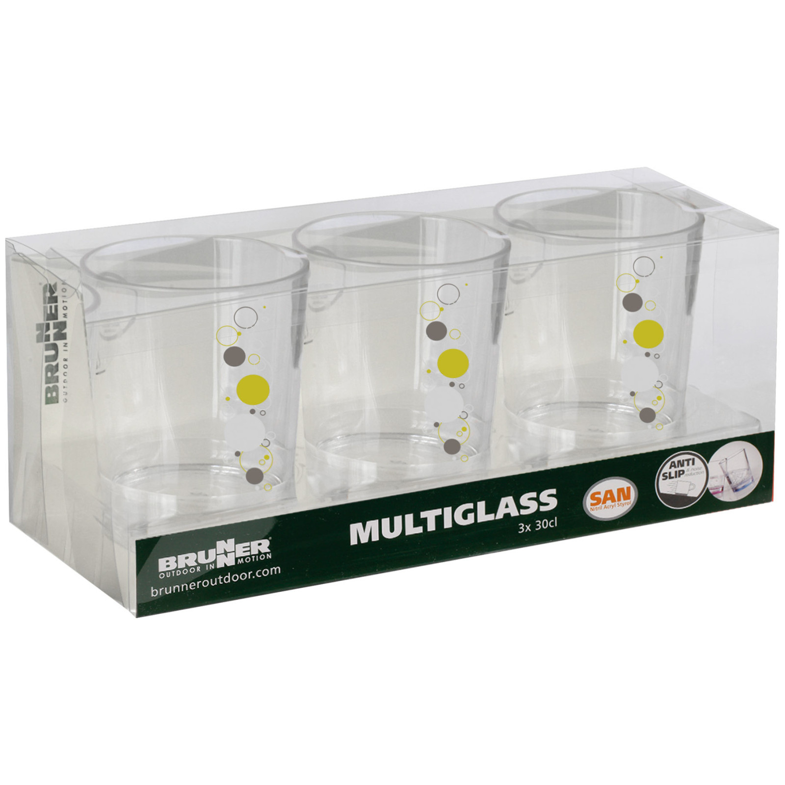 Čaša Brunner Set Multiglass Space SAN | 4camping.hr