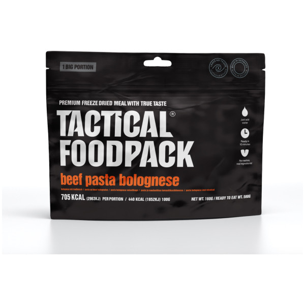 Glavno jelo Tactical Foodpack BIG Beef Pasta Bolognese 160g | 4camping.hr
